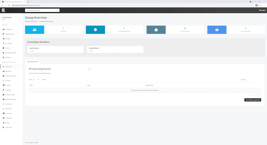 Modifying your Welcome Fair virtual stall | Kent Students’ Union